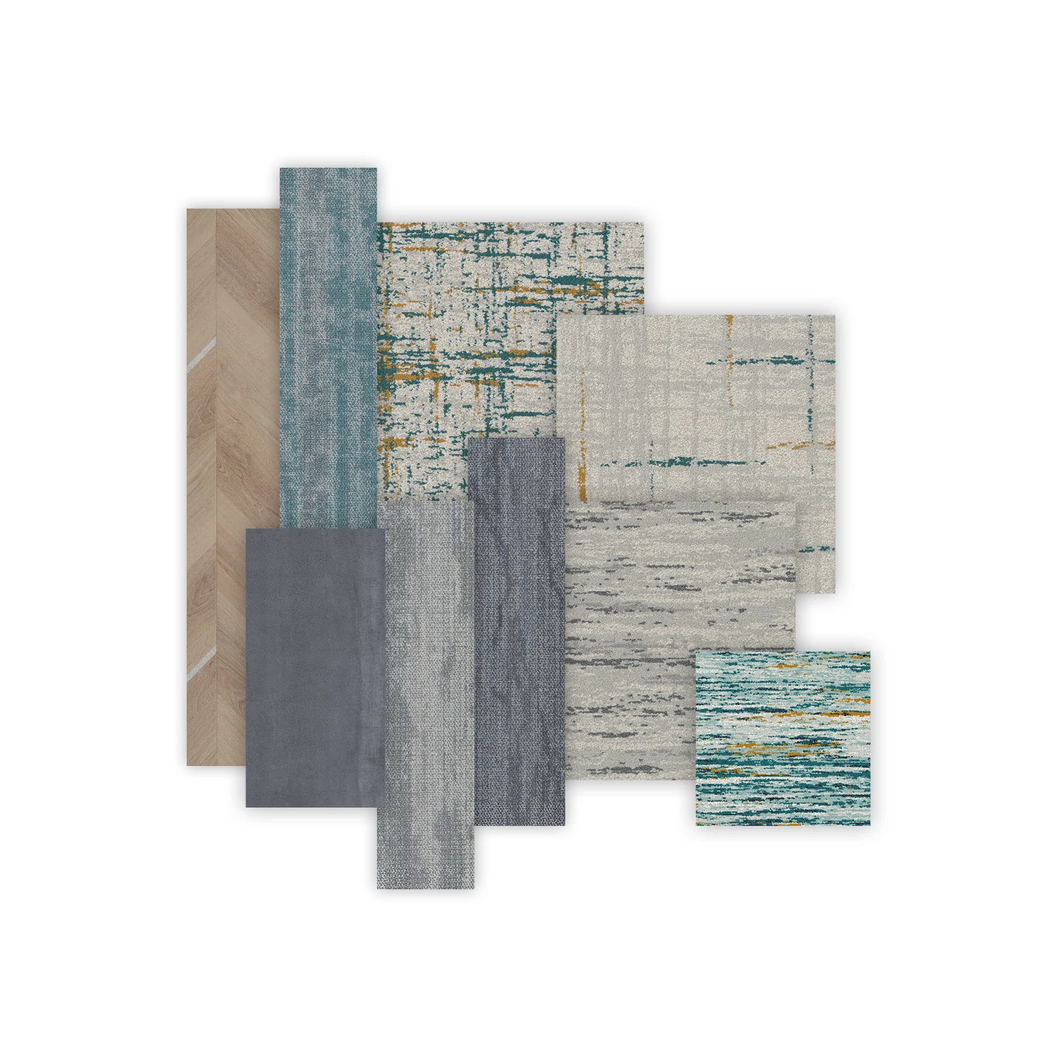 Board | West Elm + Shaw Contract - Teal | ShawContract