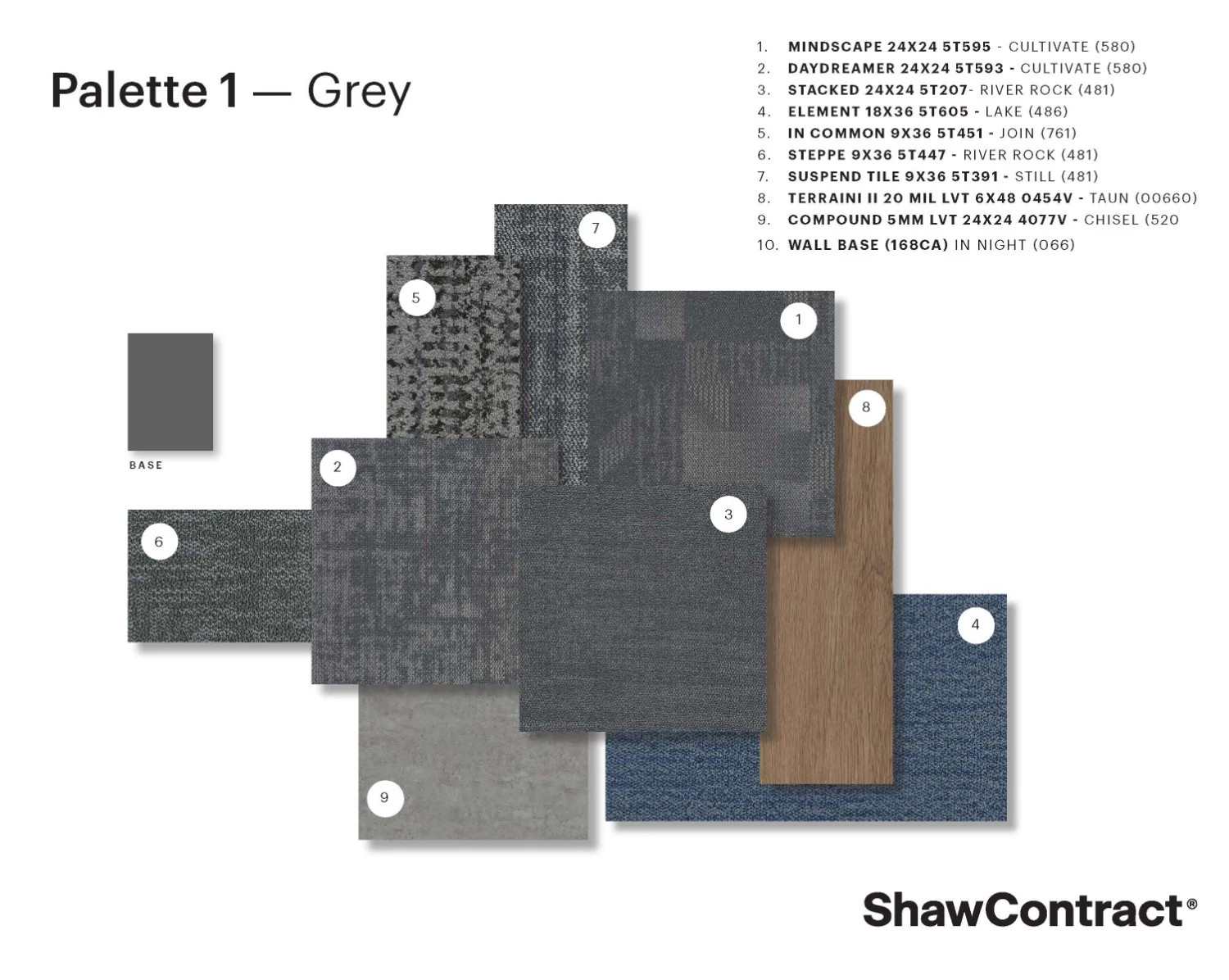 Board | SelectGOV | Palette 1 Grey | ShawContract