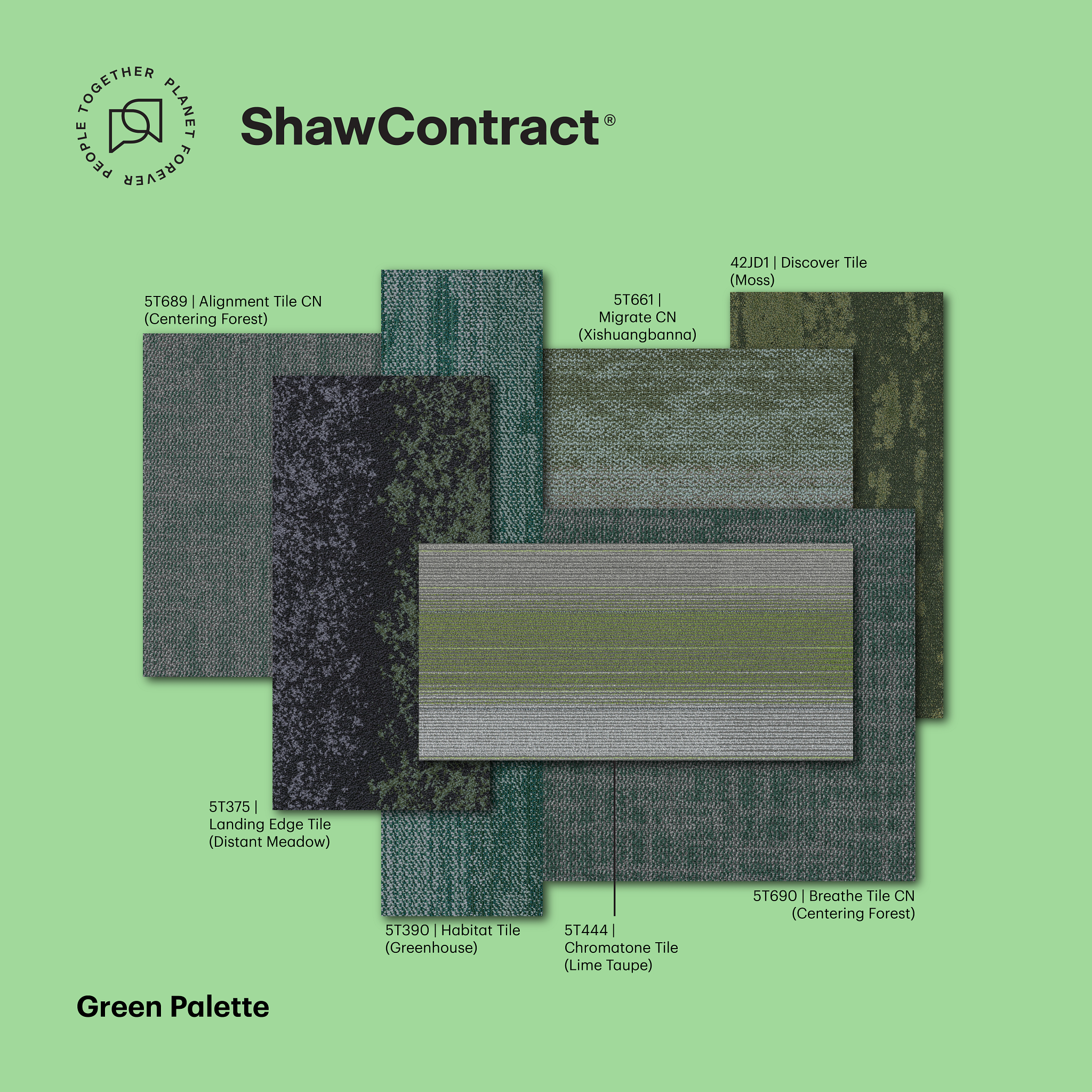 Grounded Spaces Palette | ShawContract