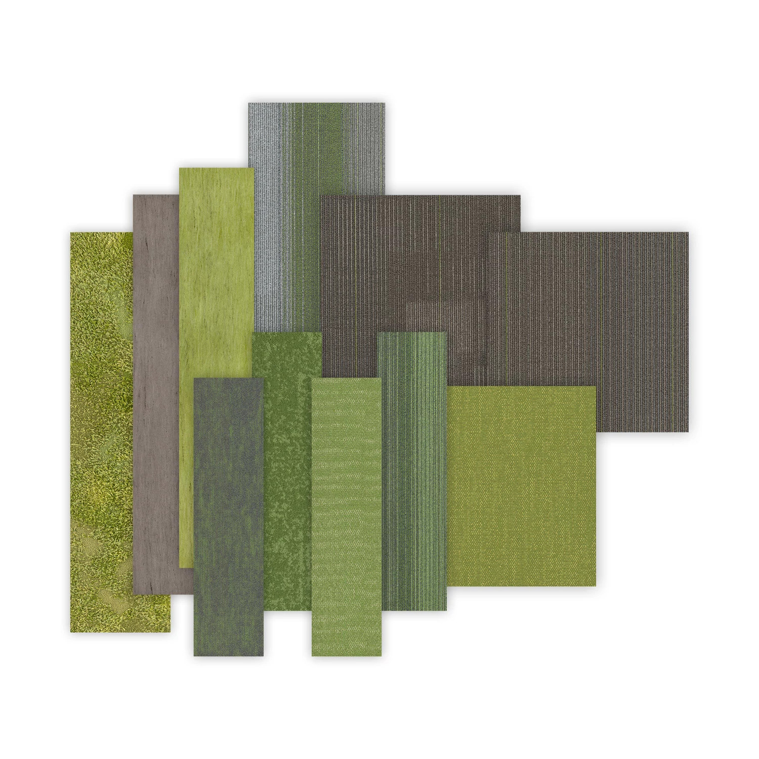 Board | Diffuse Color + Disperse Color Warm Lime | ShawContract