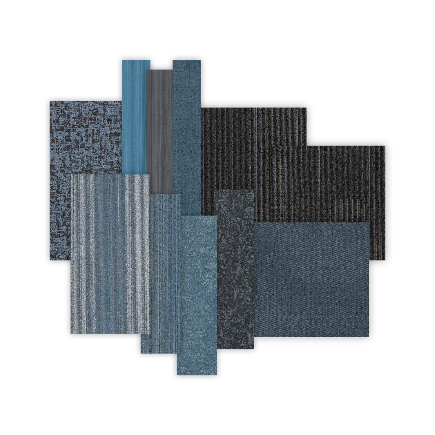 Board | Diffuse Color + Disperse Color Cool Blue | ShawContract