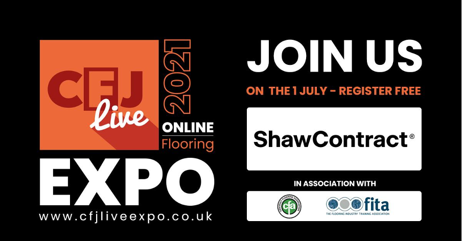 See us at flooring industry special event - CFJ Live 2021 | ShawContract