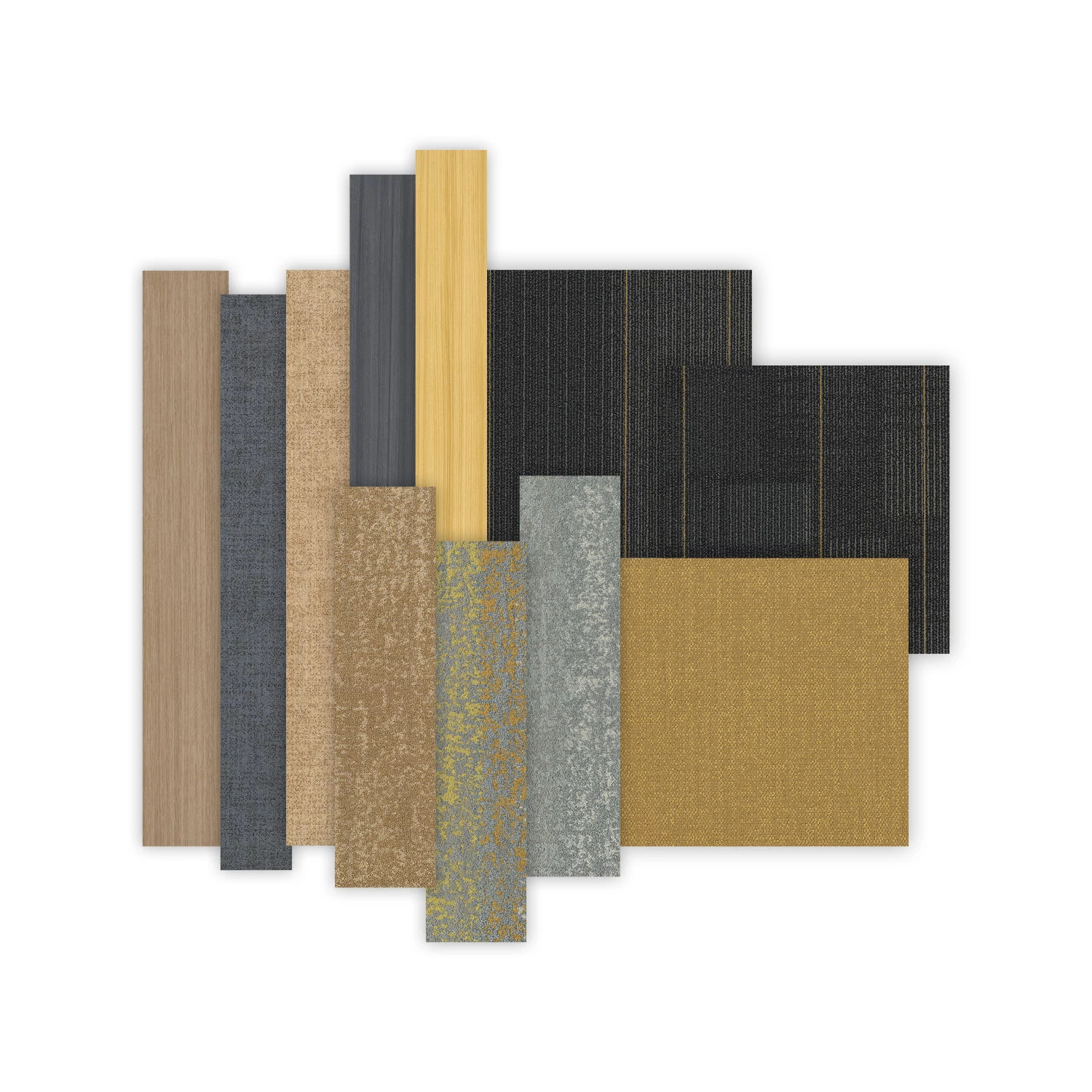 Board | Diffuse Color + Disperse Color Cool Gold | ShawContract