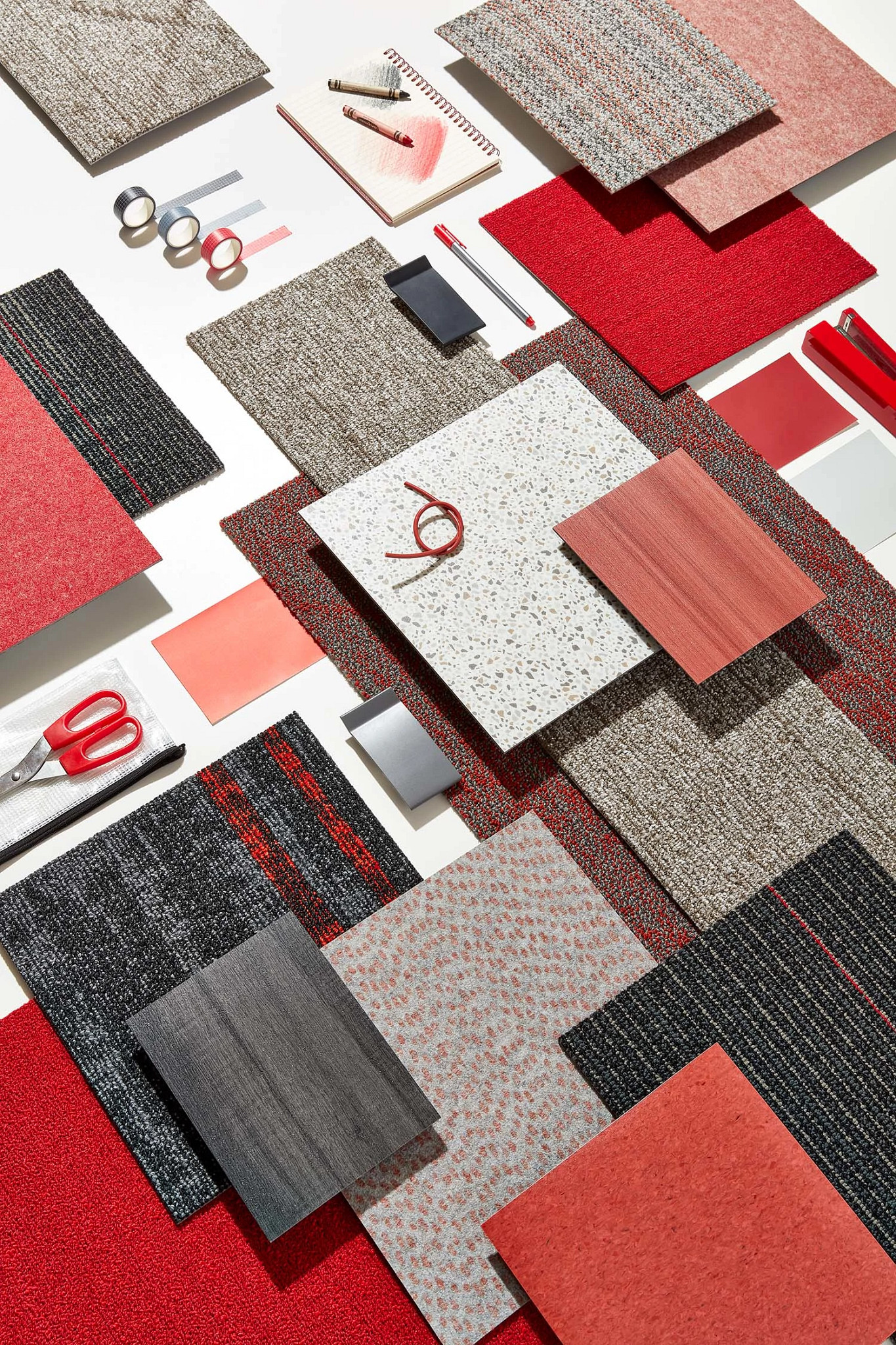 Board | Education - Red Palette | ShawContract