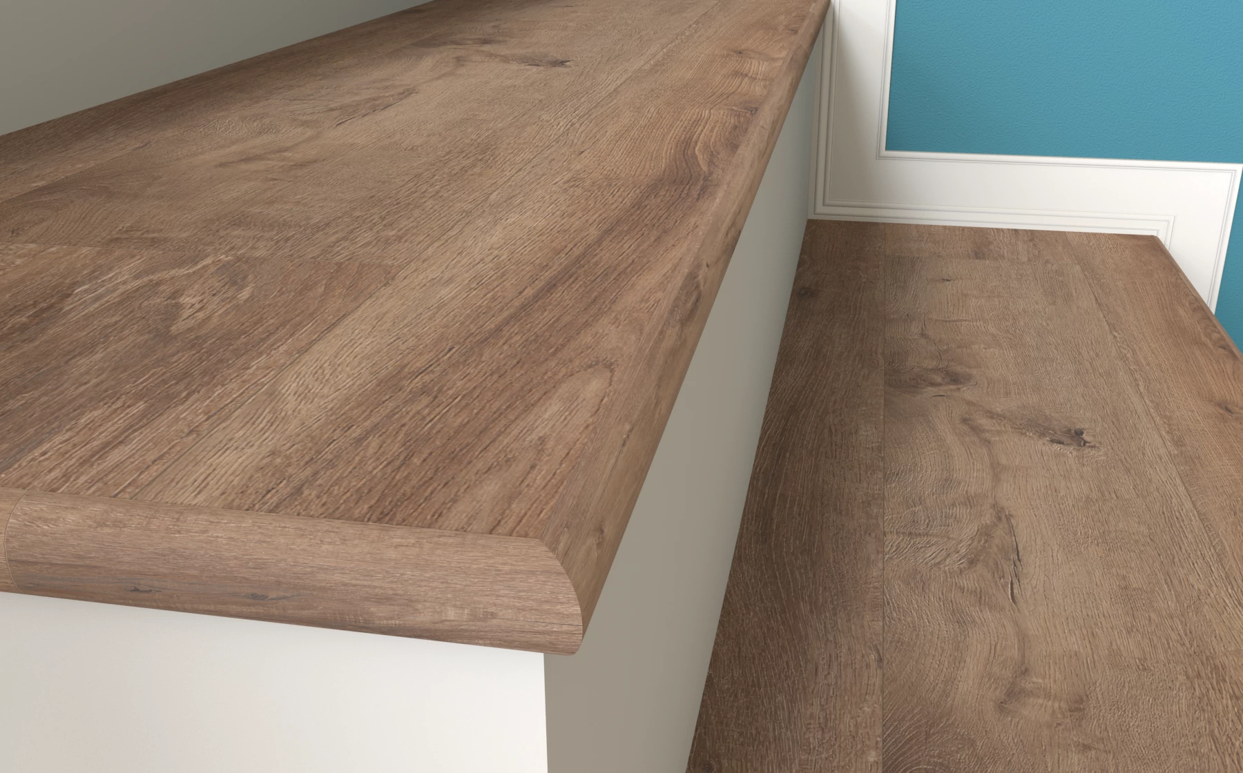 COREtec Originals Allegiant Walnut LVP Vinyl Flooring: Waterproof ...