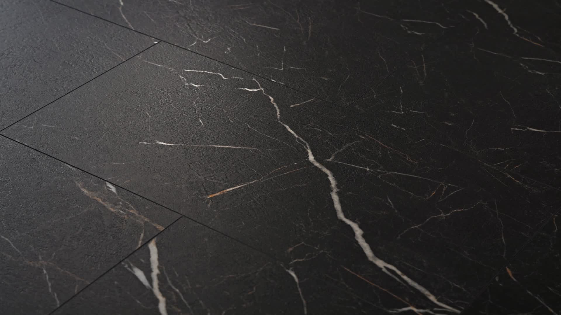Cosmic Noir Marble LVT Flooring | COREtec