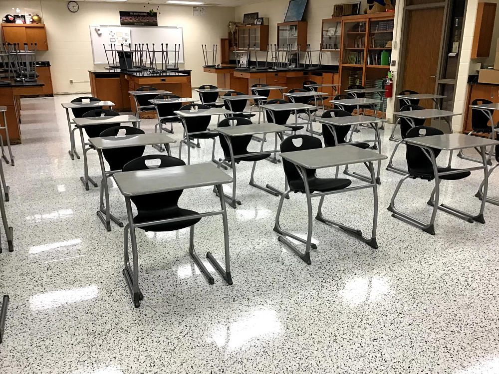 Middle School Classroom Floor Tile Design Project Spotlight: